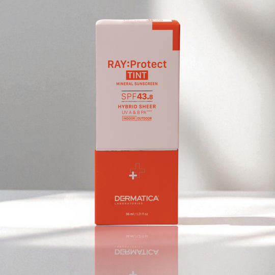 Dermatica Ray Protect Tint Mineral Sunscreen – Broad Spectrum UVA, UVB ...