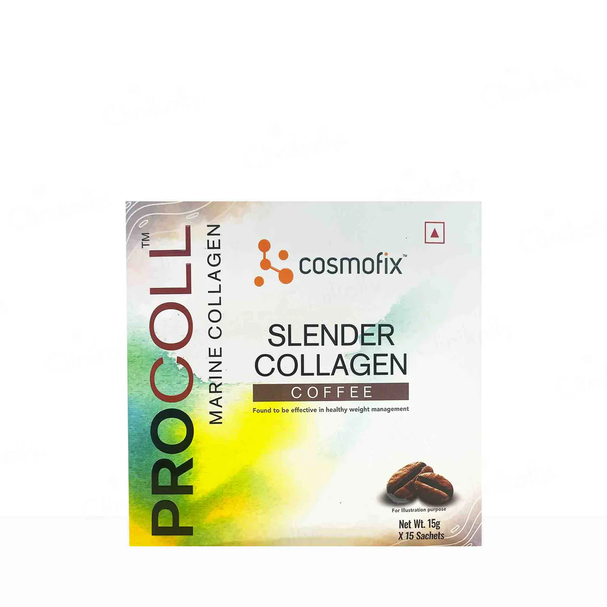 Cosmofix Procoll Slender Marine Collagen - Coffee Flavour for Youthful ...