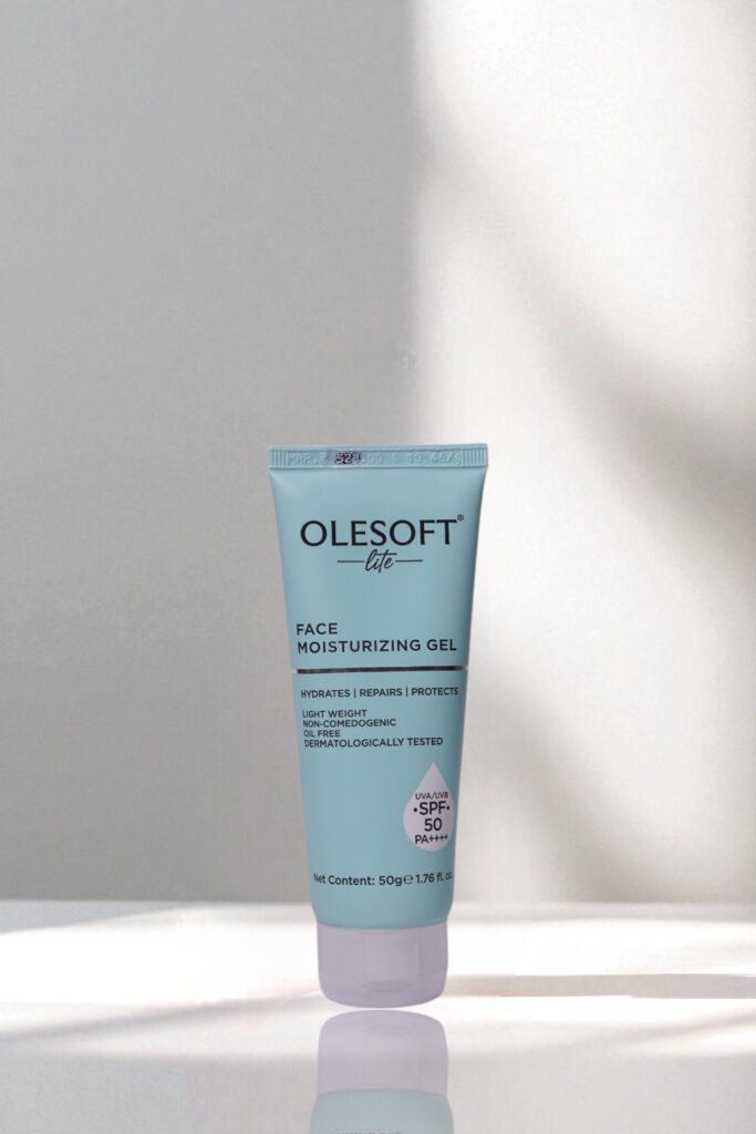 Olesoft Lite Face Moisturizing Gel - Dermavilla Hair and Skin Clinic